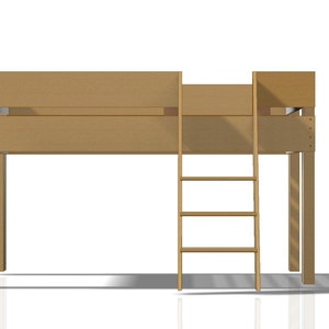 Loft Bed Build Plans Full Color - Etsy