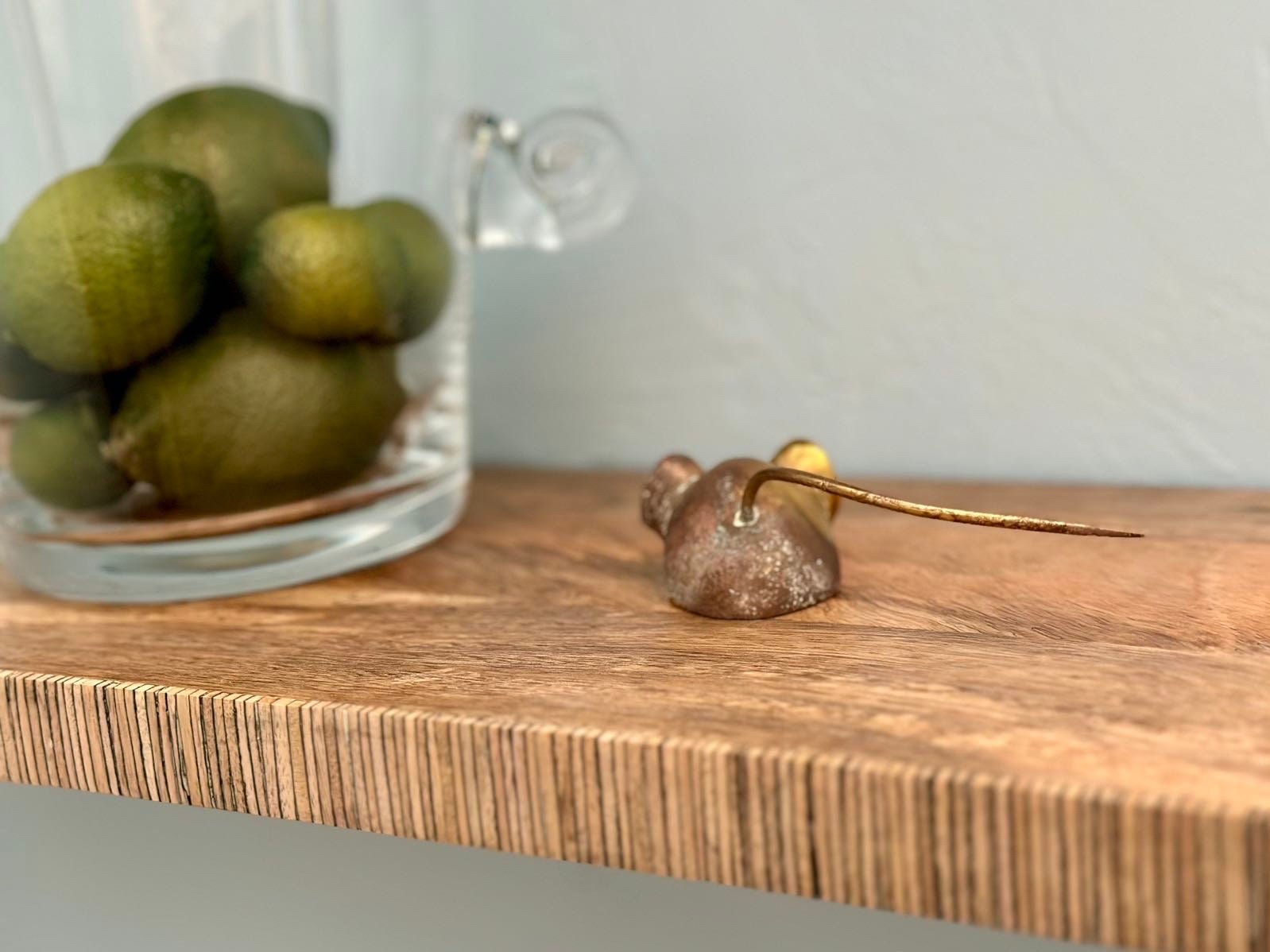 Vintage Brass Mouse MCM - Etsy