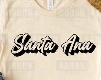 Santa Ana Svg - Etsy
