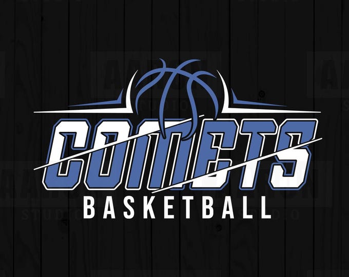 Comets Basketball Pack Download Files - SVG, DXF, EPS, Silhouette ...