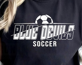 blue devils soccer logo