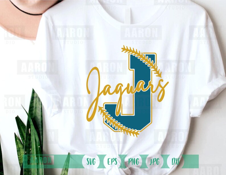 Jaguars Baseball SVG PNG DXF, Jaguars Svg, Baseball Svg, Jaguars Mascot ...