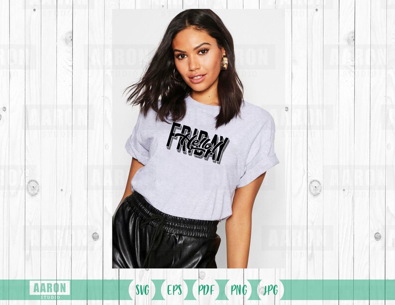 Hello Friday SVG Weekend SVG Friday Shirt Design Clipart - Etsy
