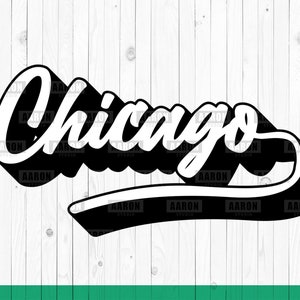 Chicago - City Letter Prints Svg , Print for Apparel , Patch , Sticker ...