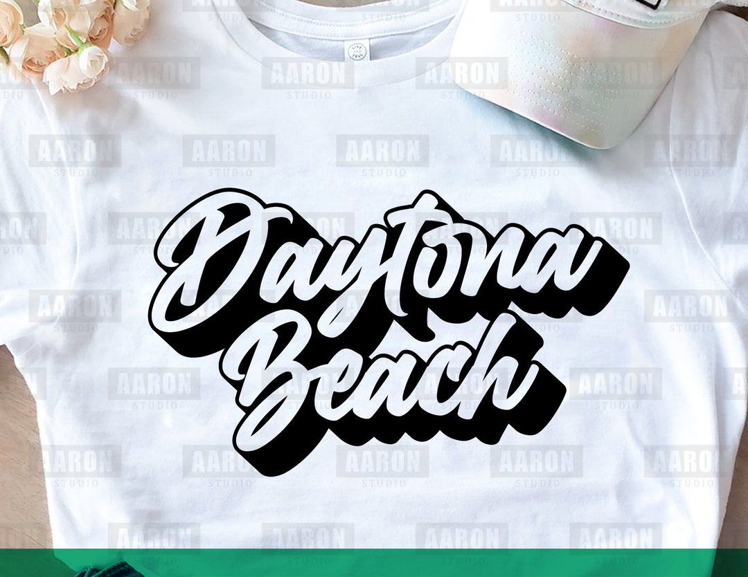Daytona Beach - City Letter Prints Svg , Print for Apparel , Patch ...