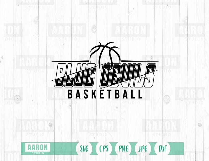 Blue Devils Basketball SVG, Mascot, Cheer, Mom (digital Files) - Etsy