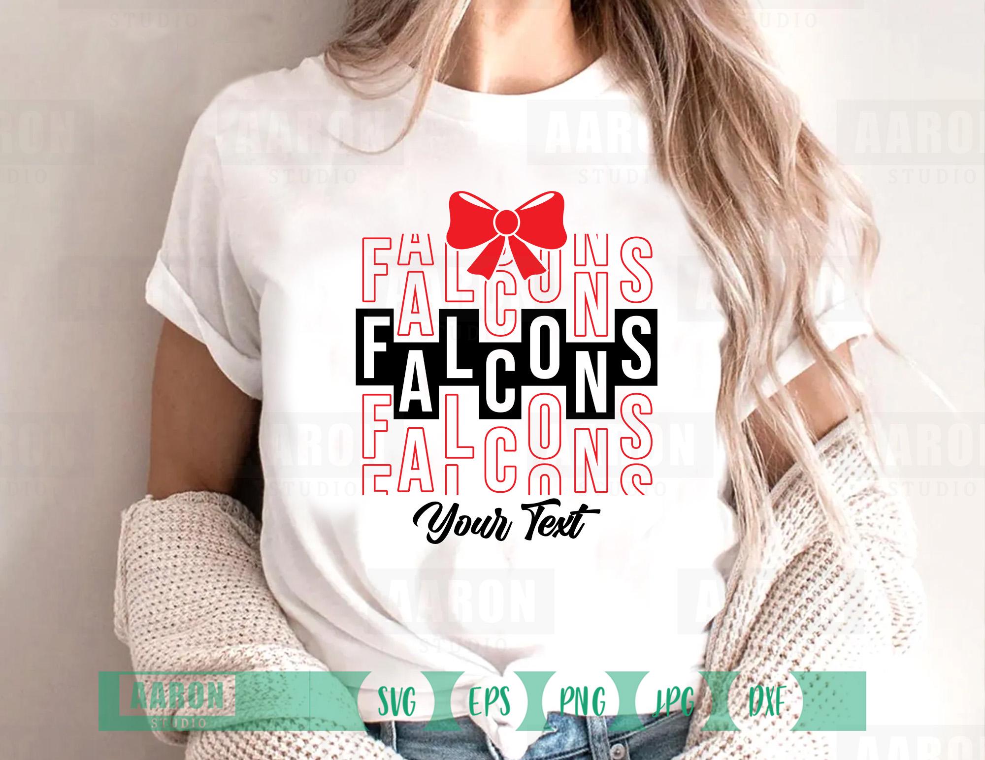 Falcons Cheer Bow SVG, PNG, Mascot Shirt Design (digital Download) - Etsy
