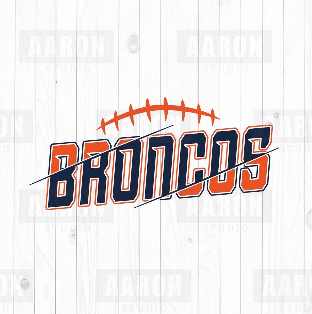 Broncos SVG PNG DXF, Broncos Svg, Broncos Football Svg, Broncos Mascot ...