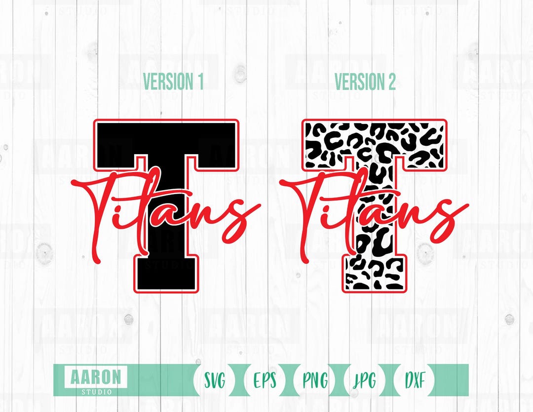 Titans Mascot SVG PNG, Cheer Mom Shirt Design (digital Download) - Etsy