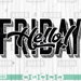 Hello Friday SVG, Weekend SVG, Friday Shirt Design Clipart, Friday ...
