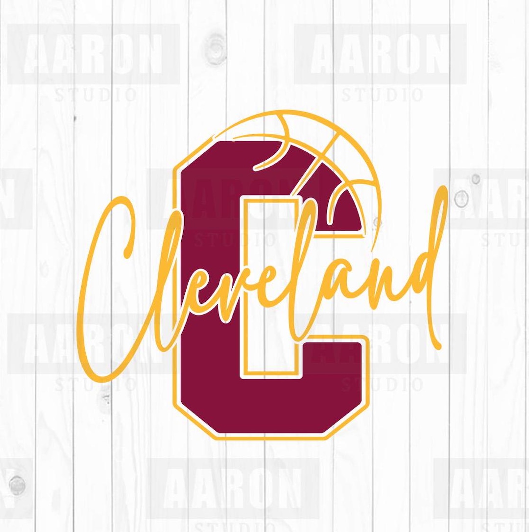 Cleveland Basketball SVG PNG DXF, Cleveland Basketball Svg, Cleveland ...