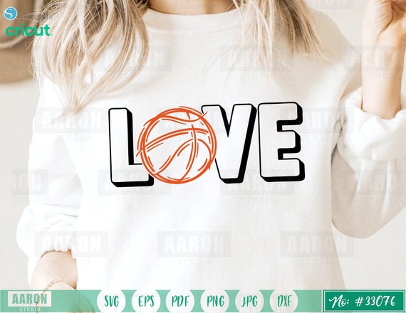 Love Basketball Svg Basketball Svg Basketball Hand Drawn - Etsy