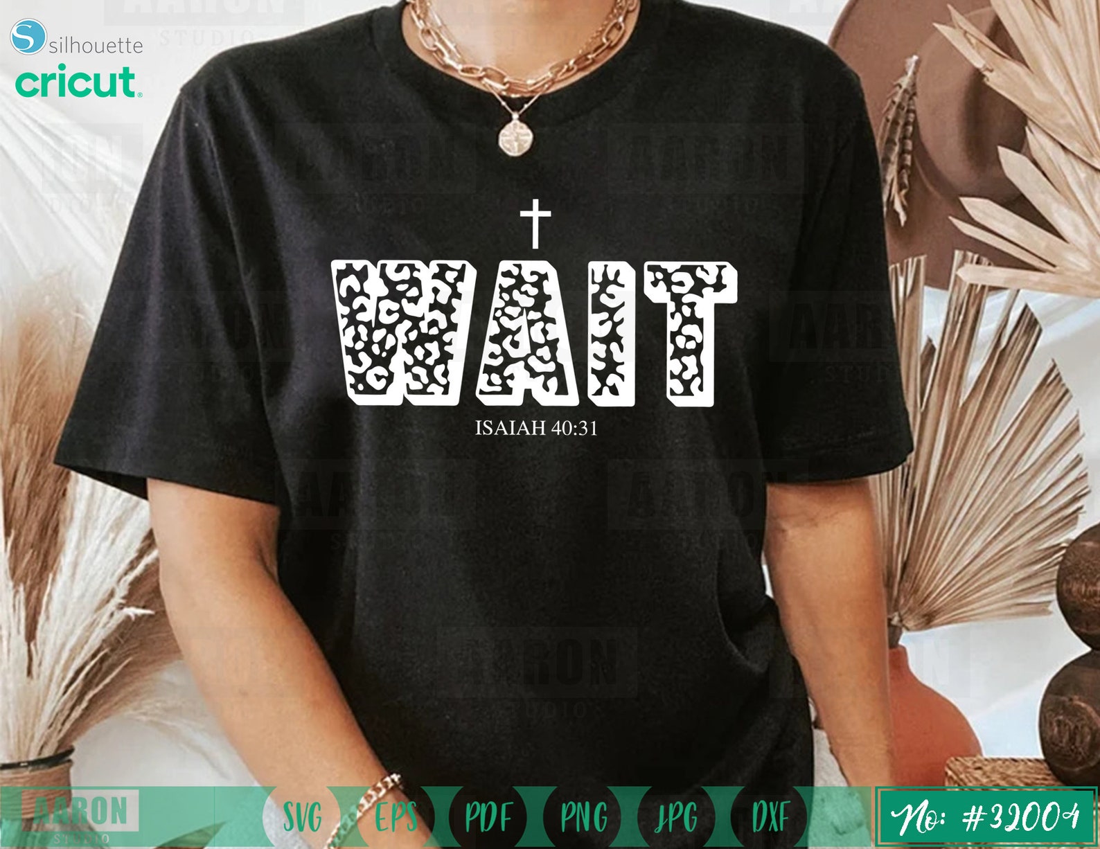 Wait Svg Isaiah Svg Christian Svg Leopard Svg Cheetah - Etsy