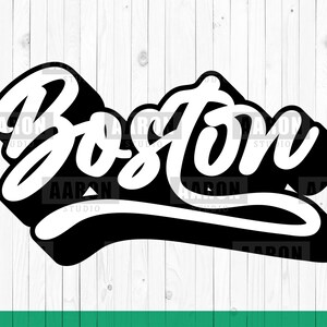 Boston - City Letter Prints Svg , Print for Apparel , Patch , Sticker ...