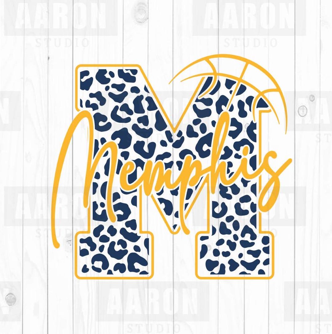 Memphis Basketball SVG PNG , Memphis Leopard Basketball Svg, Memphis Mascot Svg, Memphis Mom Svg ...