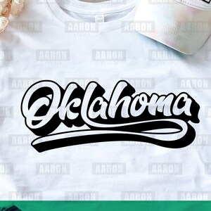Oklahoma - City Letter Prints Svg , Print for Apparel , Patch , Sticker ...