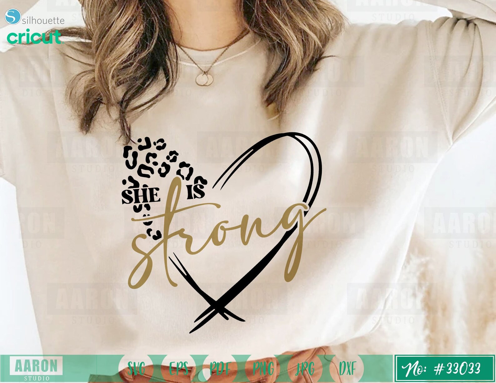 She is Strong Svg, Insprational Phrase Svg, Leopard Cheetah Print, Svg ...