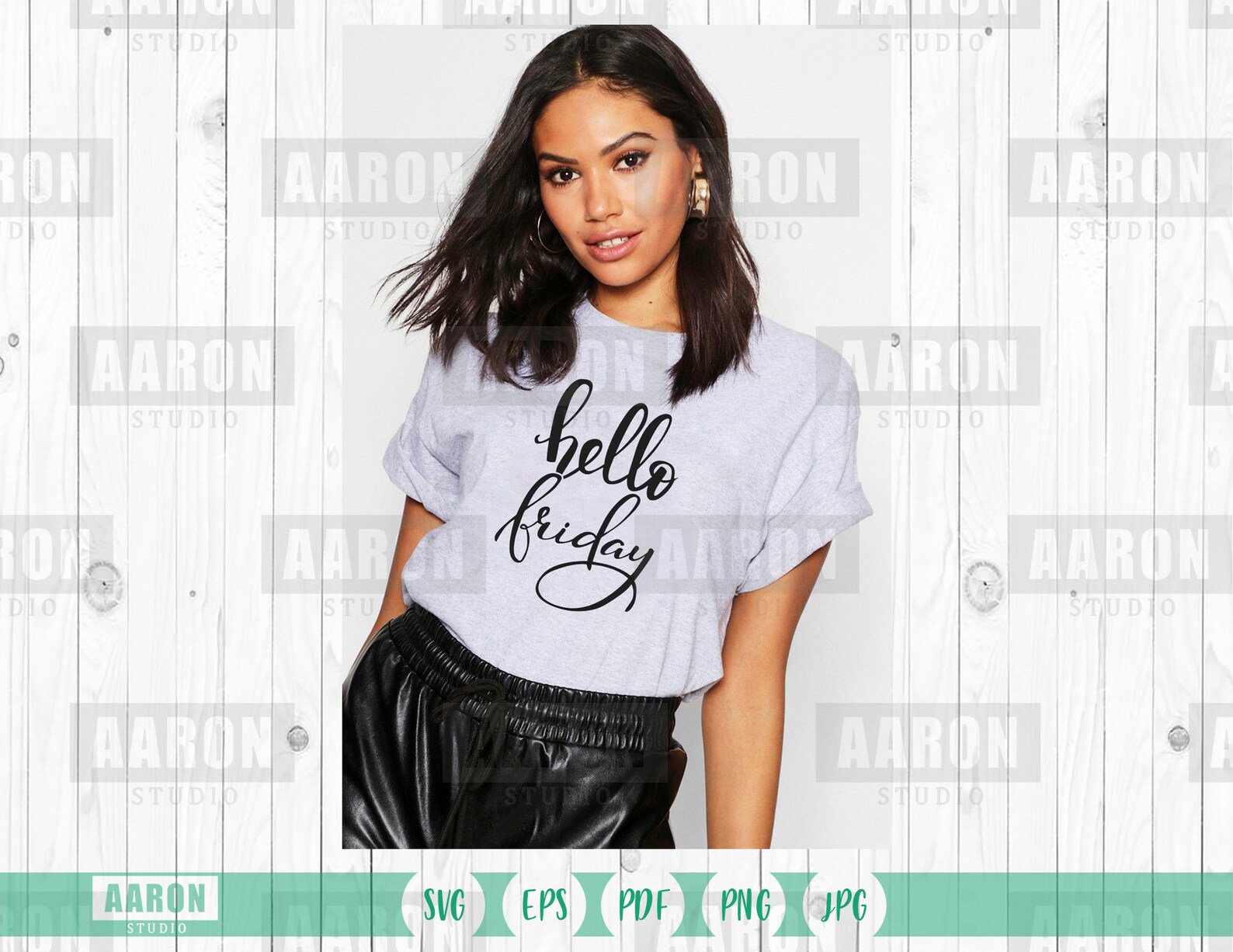 Hello Friday SVG Weekend SVG Friday Shirt Design Clipart - Etsy