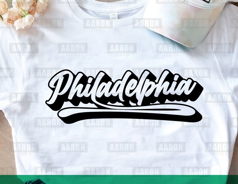 Philadelphia City Letter Prints svg Print for apparel | Etsy