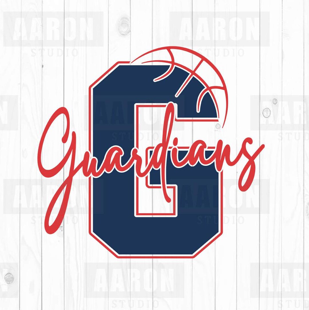 Guardians Basketball SVG PNG DXF, Basketball Svg, Guardians Mascot Svg ...
