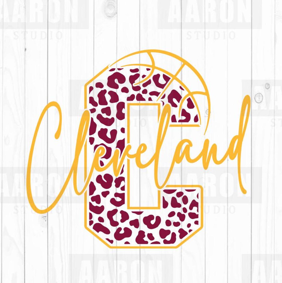 Cleveland Leopard Basketball SVG, Mascot, Mom, Cheer (digital Files) - Etsy