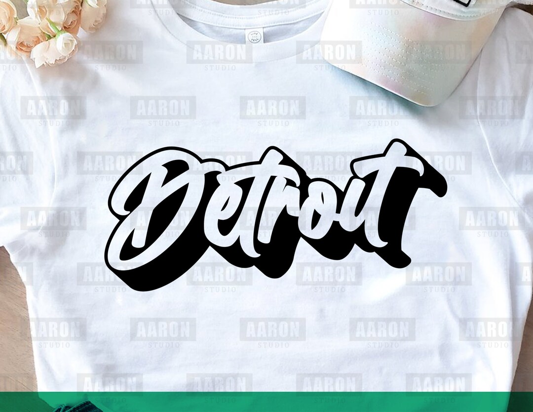 Detroit - City Letter Prints Svg , Print for Apparel , Patch , Sticker ...