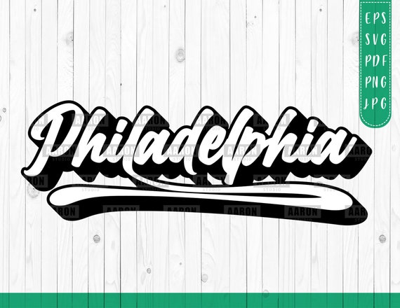 Philadelphia City Letter Prints svg Print for apparel | Etsy