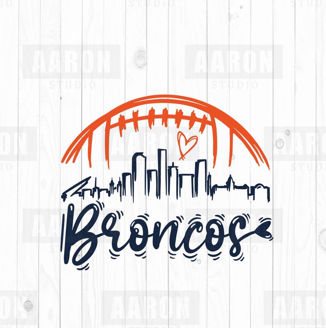 Broncos SVG PNG DXF, Broncos Svg, Broncos Football Svg, Broncos Mascot ...
