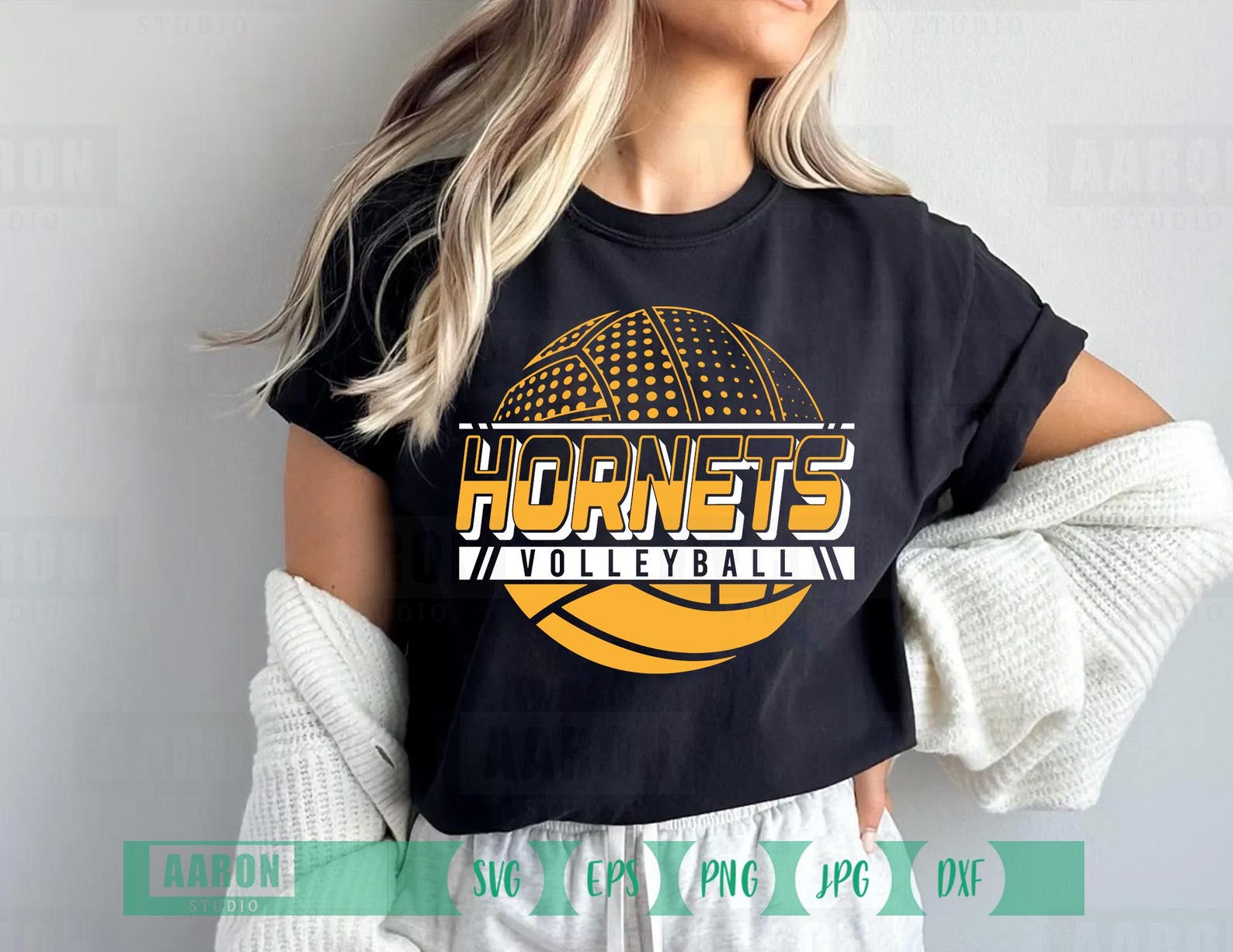 Hornets Volleyball SVG, Mascot, Mom, Cheer, Shirt (digital Files) - Etsy