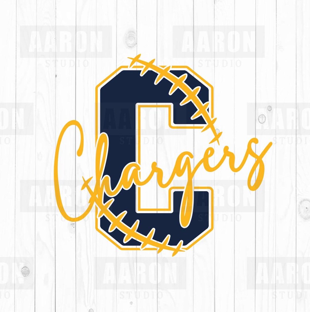 Chargers SVG PNG DXF, Chargers Svg, Chargers Football Svg, Chargers ...