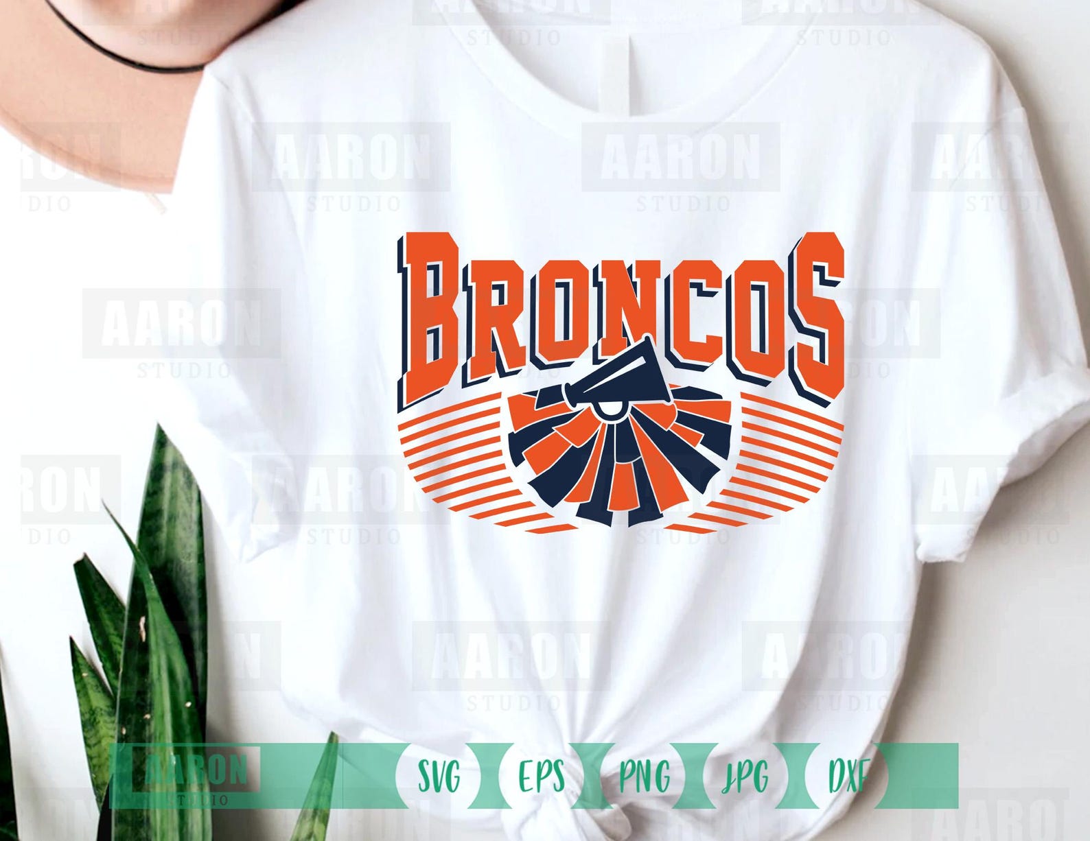Broncos Cheer Mom SVG, Mascot Shirt Design (digital Download) - Etsy