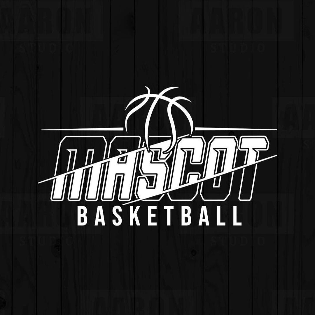 Custom Basketball Mascot Svg, Cricut, Silhouette, Sublimation (digital ...