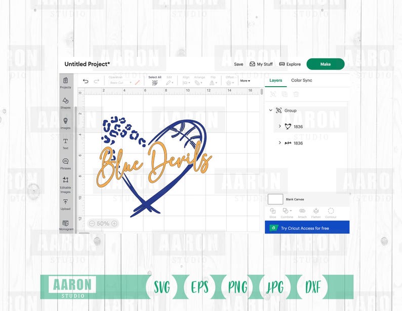 Blue Devils Leopard Basketball SVG PNG DXF, Basketball Svg, Blue Devils ...