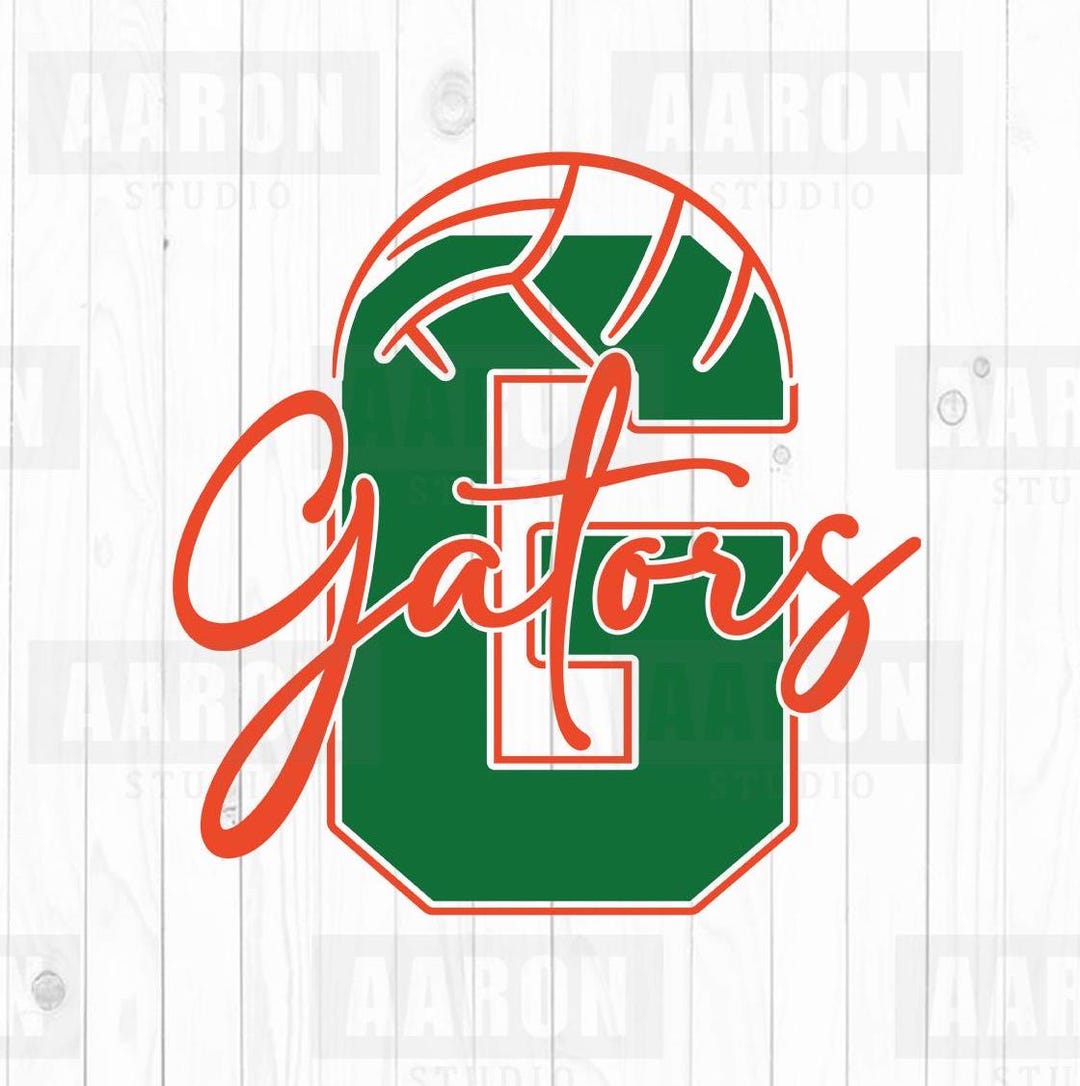 Gators Volleyball SVG PNG DXF, Gators Svg, Volleyball Svg, Gators ...