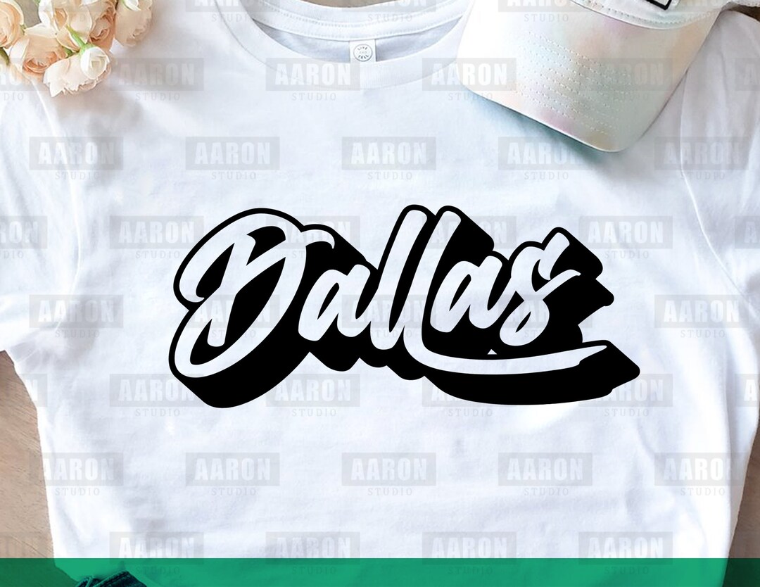 Dallas - City Letter Prints Svg , Print for Apparel , Patch , Sticker ...