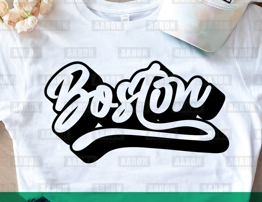 Boston - City Letter Prints Svg , Print for Apparel , Patch , Sticker ...