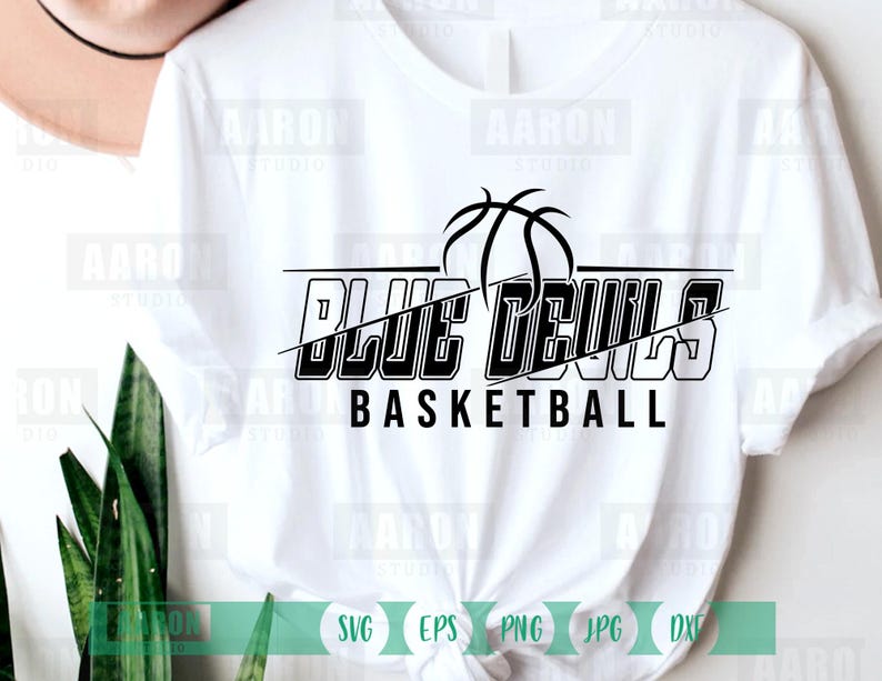 Blue Devils Basketball SVG, Mascot, Cheer, Mom (digital Files) - Etsy
