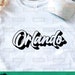 Orlando City Letter Prints Svg , Print for Apparel , Patch , Sticker ...