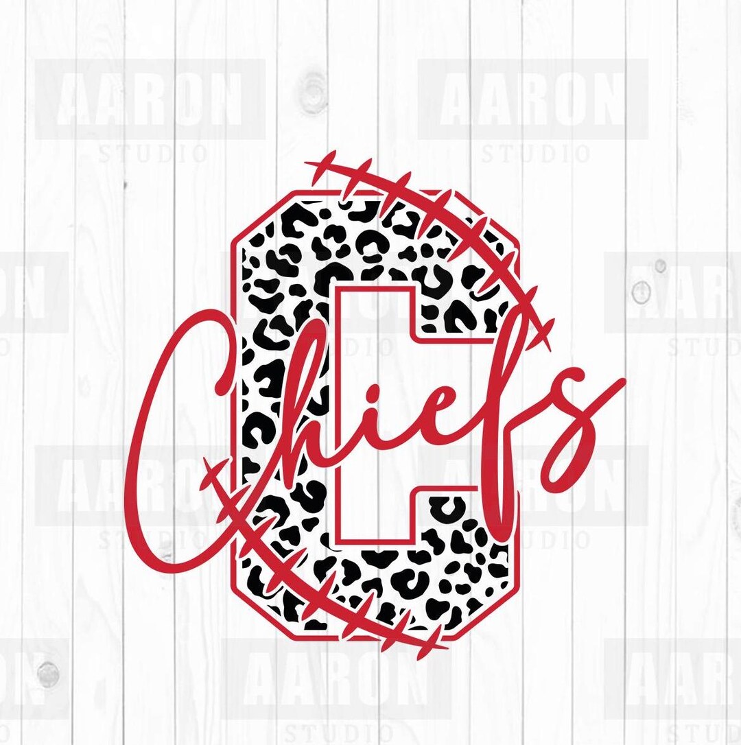 Chiefs SVG PNG DXF, Chiefs Leopard Svg, Chiefs Football Svg, Chiefs ...