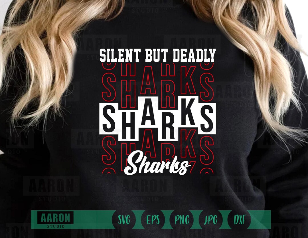 Sharks Mascot SVG, Cheer Mom Shirt Design (digital Download) - Etsy