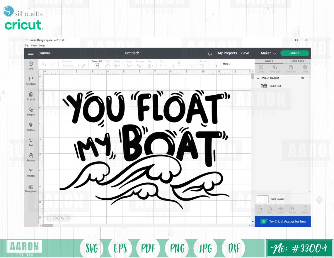 You Float My Boat Svg Summer Svg Waves Svg Cut Files - Etsy