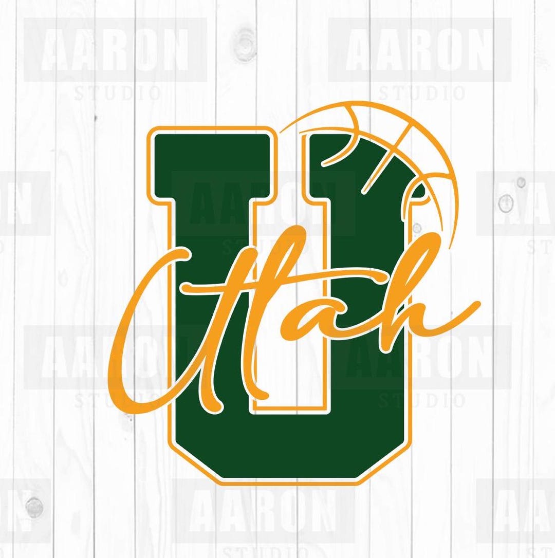 Utah Basketball SVG PNG DXF, Utah Basketball Svg, Utah Mascot Svg, Utah ...