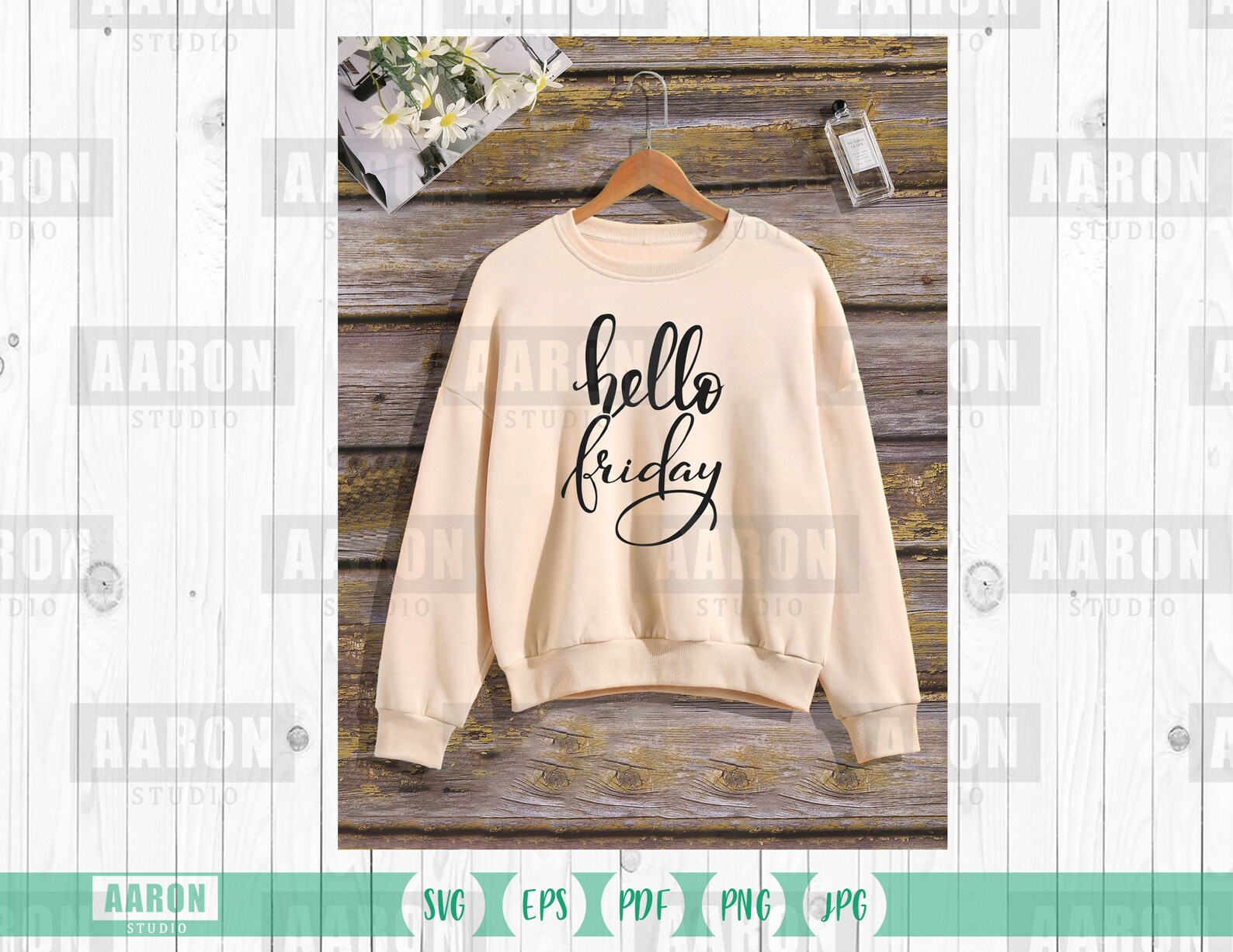 Hello Friday SVG Weekend SVG Friday Shirt Design Clipart - Etsy