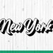 New York City Letter Prints Svg , Print for Apparel , Patch , Sticker ...