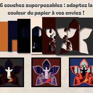 Cadre Papier DIY Stranger Things - Fichier Numérique Pour Machine De ...