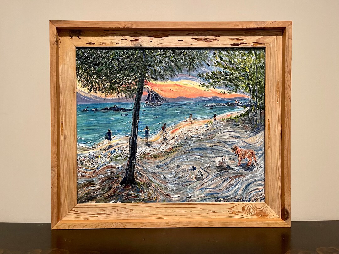 Pecky Sinker Cypress Picture Photo Frame 20x24 ID Coastal Nautical ...