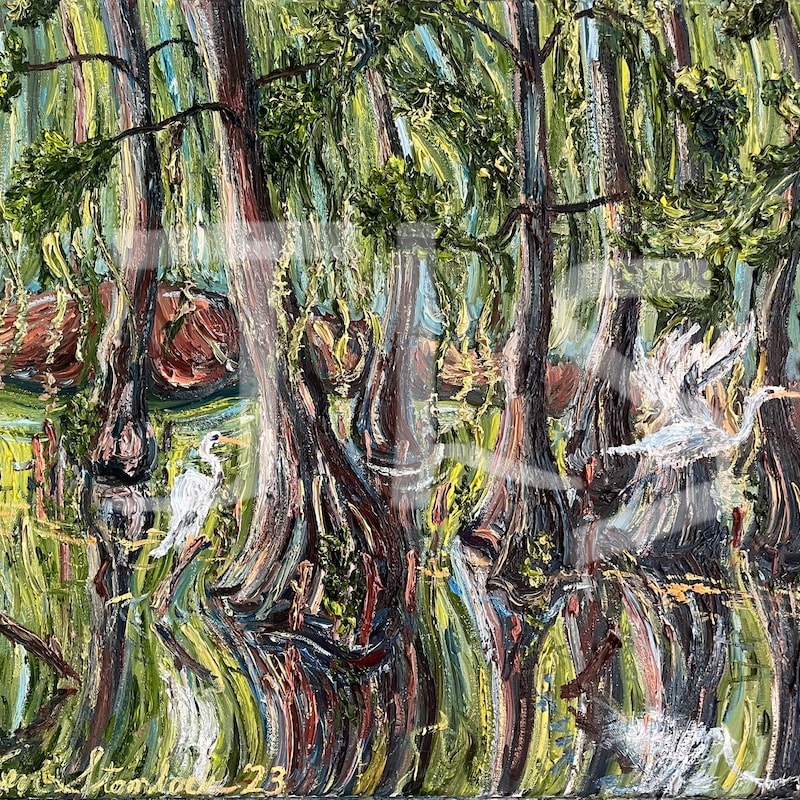 Swamp Art - Etsy