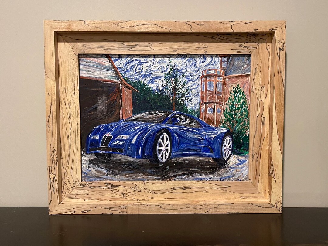 Rustic Spalted Maple Picture Photo Frame 12x16 ID American Farmhouse ...