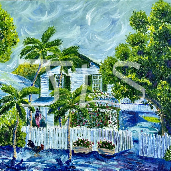 Key West Painting - Etsy