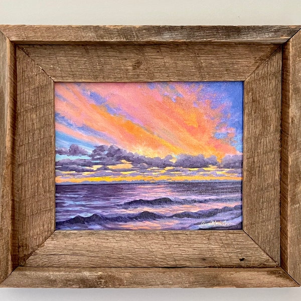 Reclaimed Wood Frame - Etsy